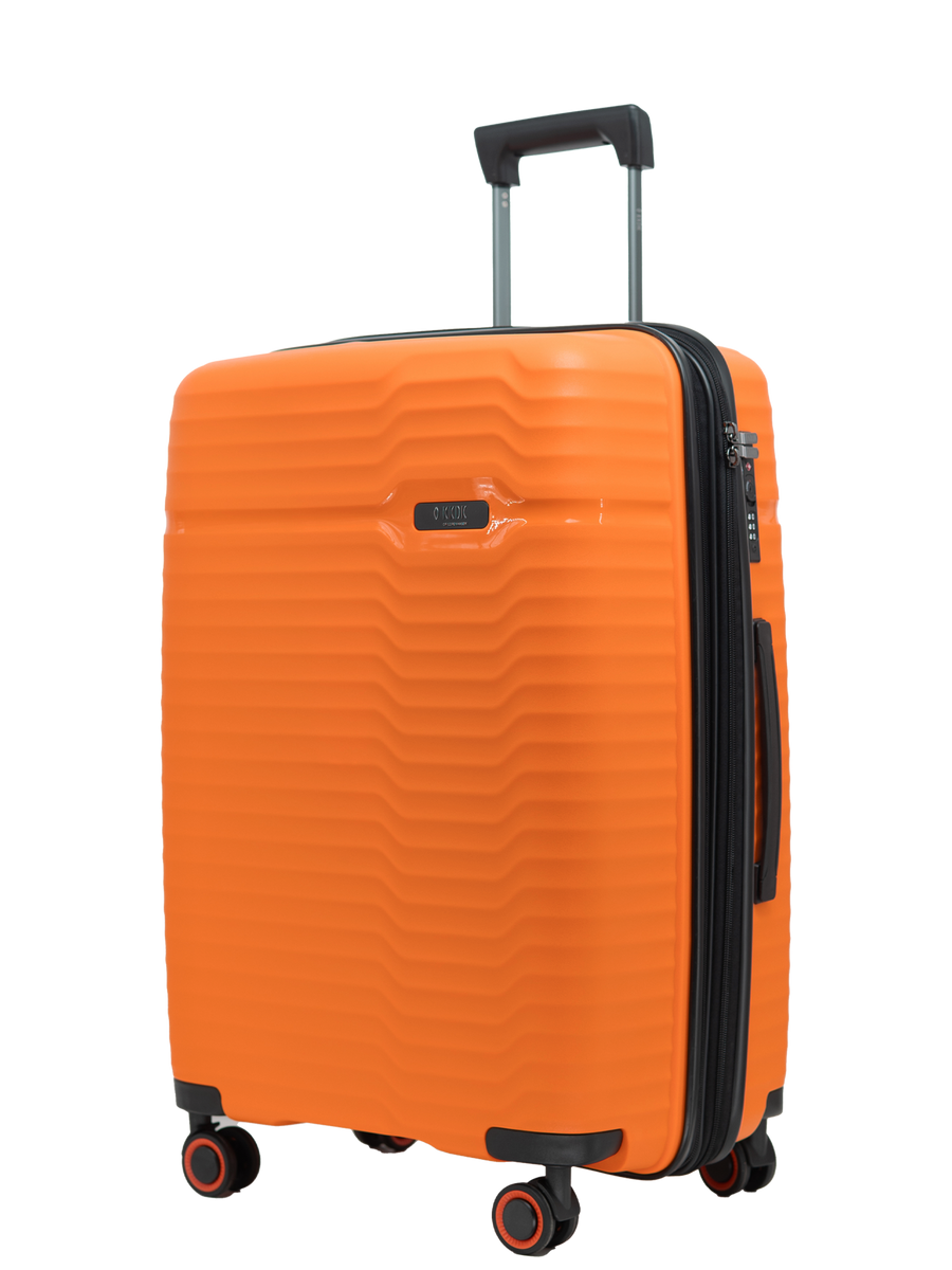 Evolution KKDK Check-in M Kuffert | Orange og genkendelig – Kuffert ...