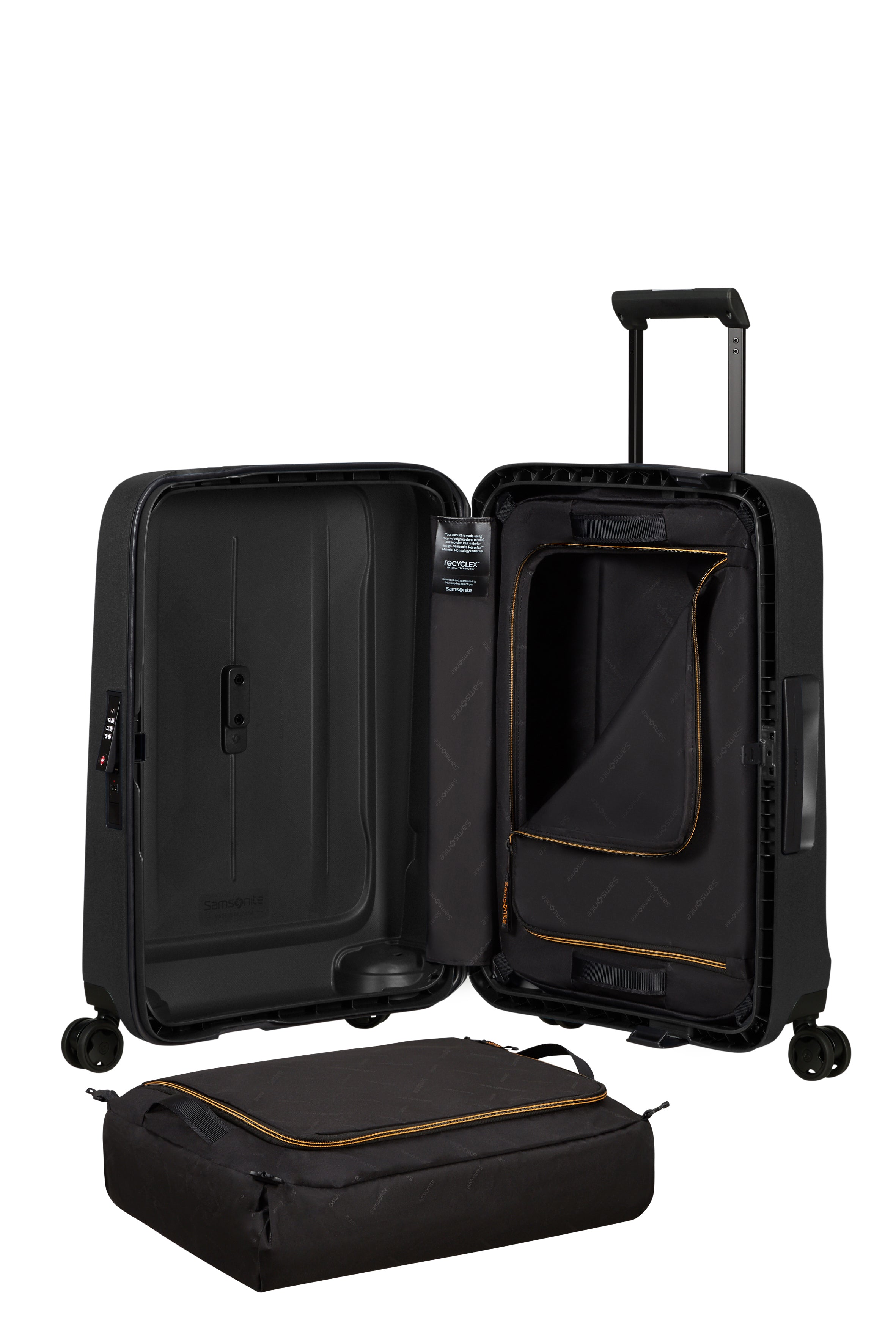 Samsonite Essens 55 cm. kabine kuffert | Eco kabine kuffert – Kuffert ...